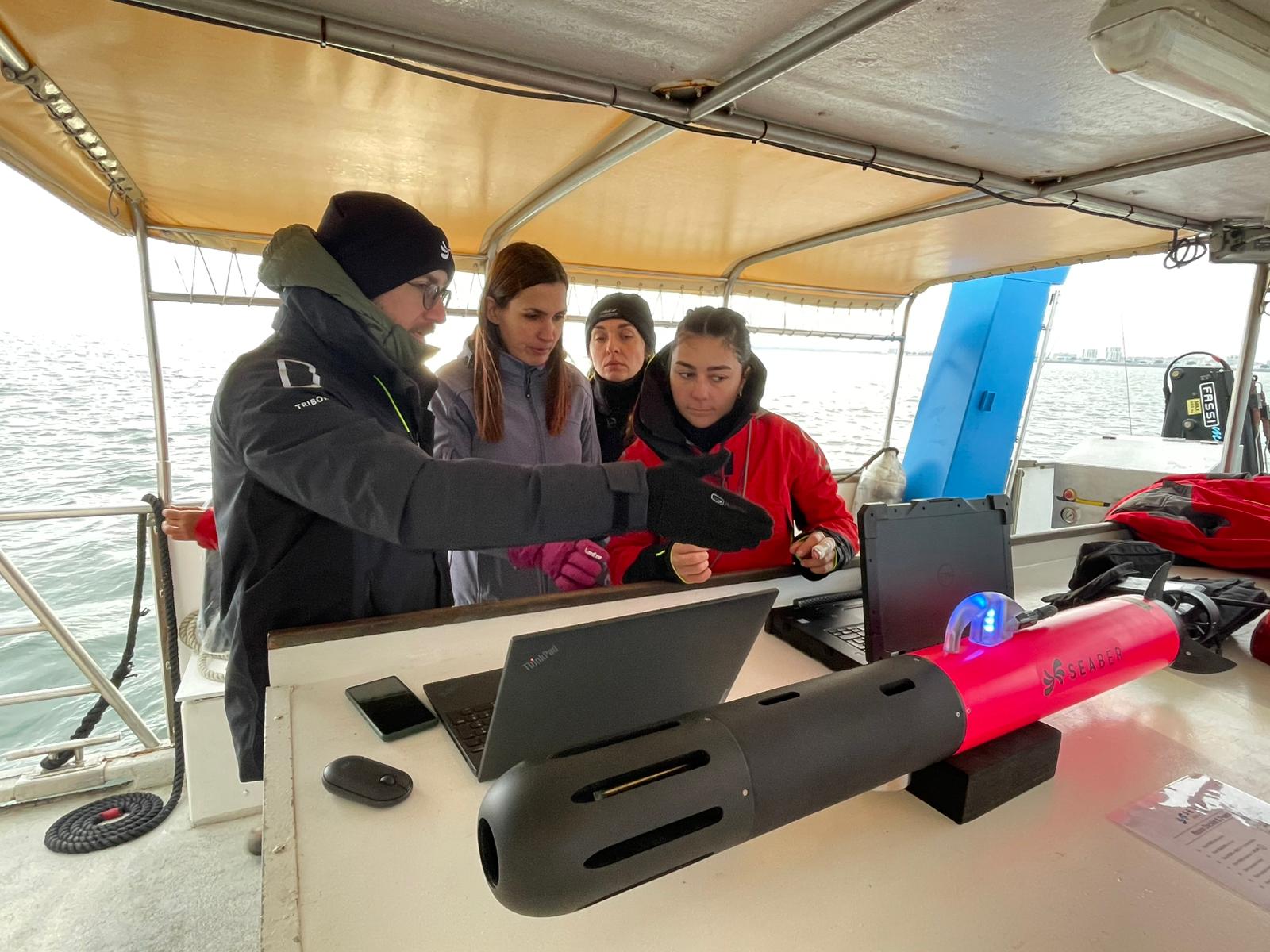 New coastal monitoring capabilities: the SEABER AUV is equipped with an ...