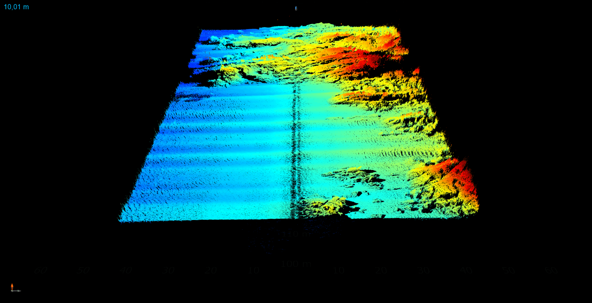 Incredible 3D Side Scan Sonar data captured with SEABER Micro-UUV - Seaber